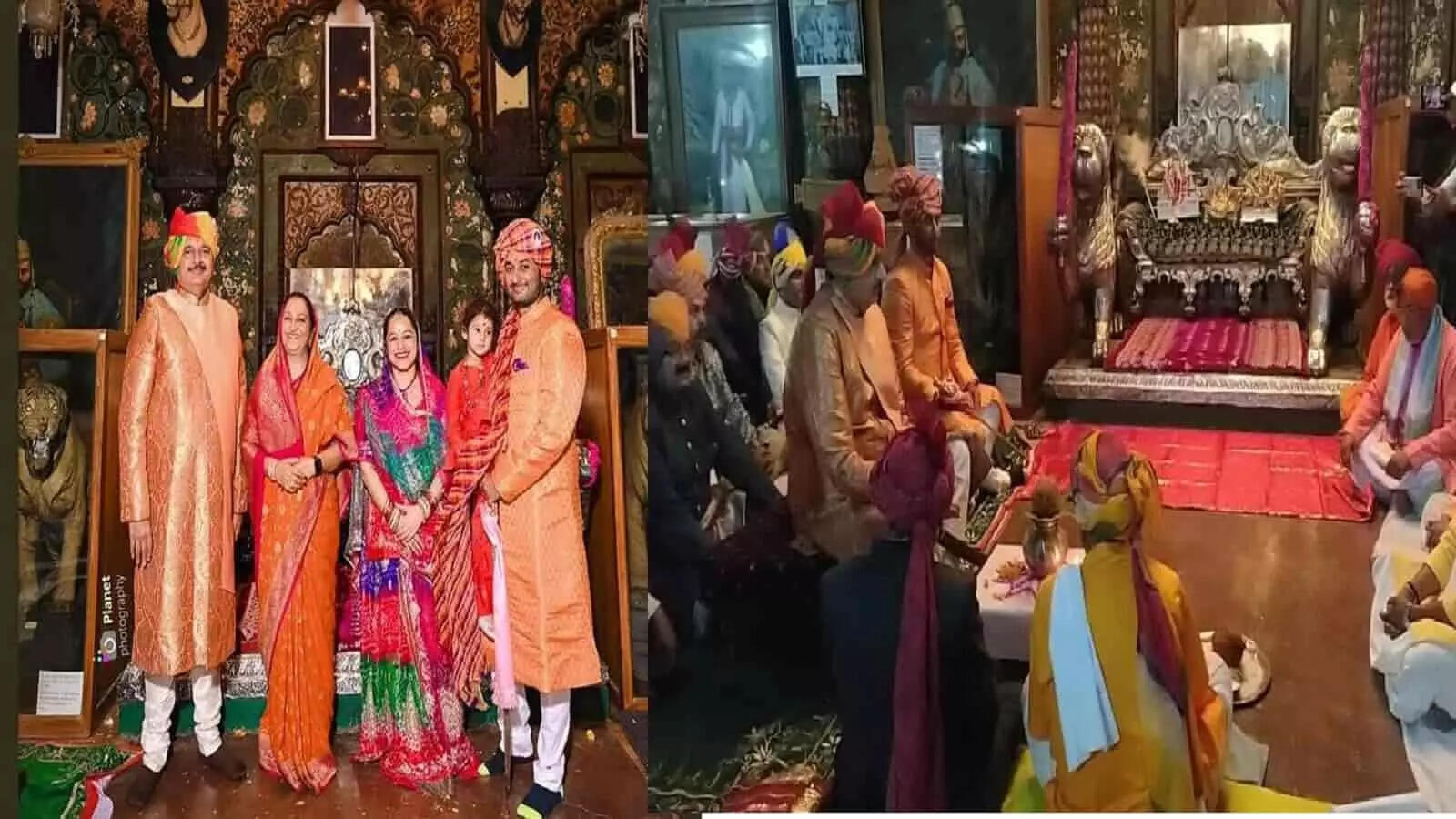 राजशाही अंदाज मे दिखें रीवा के महराज पुष्पराज सिंह, 405 सालो से चल रही परंपरा | Maharaja ...